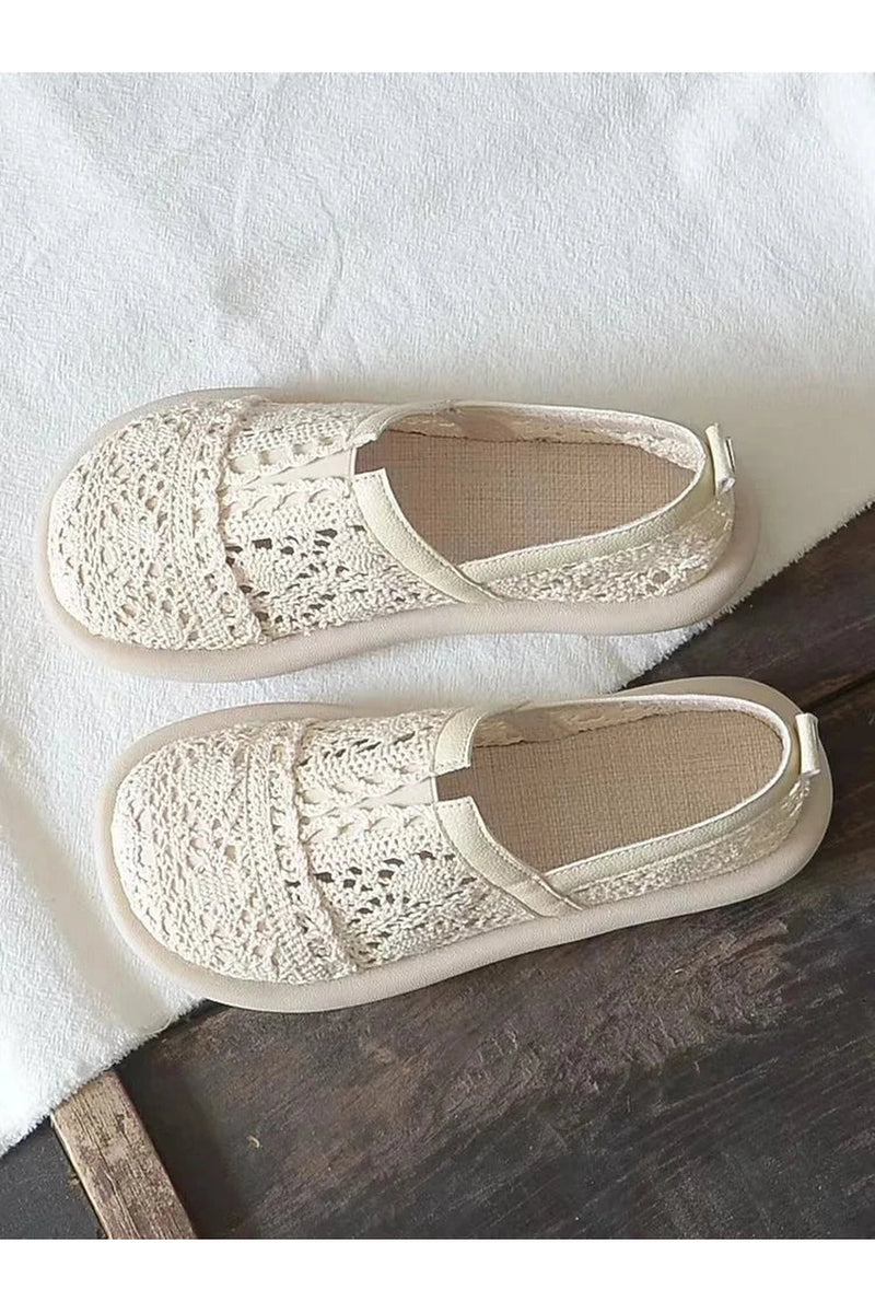 Cottagecore Crochet Slip-On Shoes– Сottagecore clothes