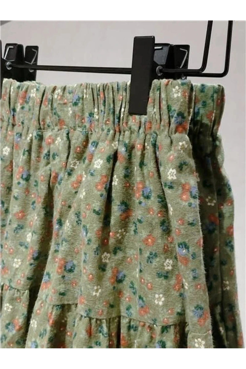 Meadow Whimsy Midi Skirt - Сottagecore clothes