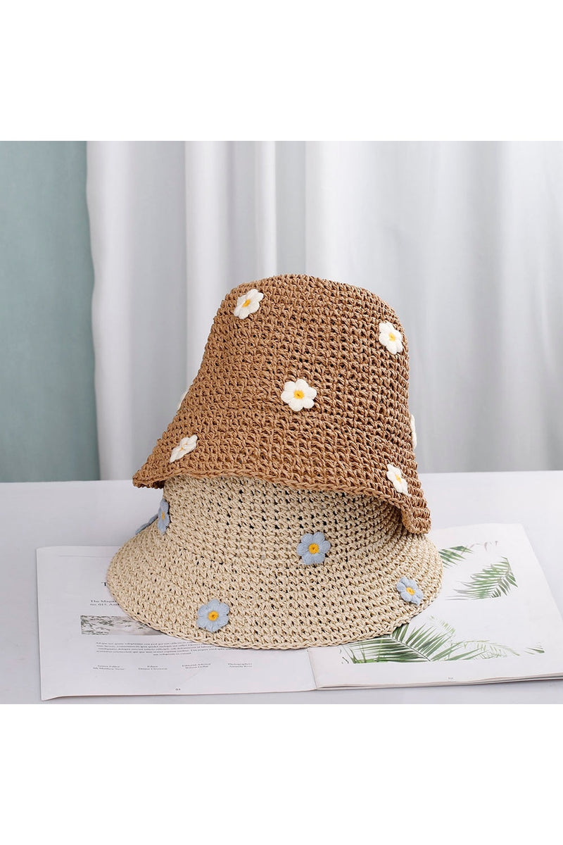 Cottagecore Fisherman's Luxury Straw Hat - Сottagecore clothes