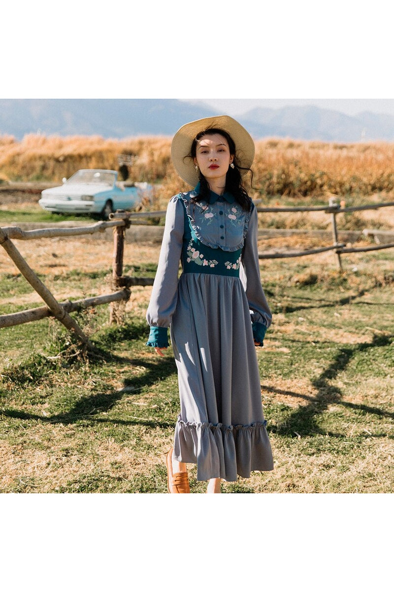 Cottagecore Retro Dress - Сottagecore clothes