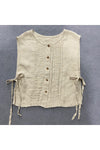 Cottagecore Summer Linen Top - Сottagecore clothes